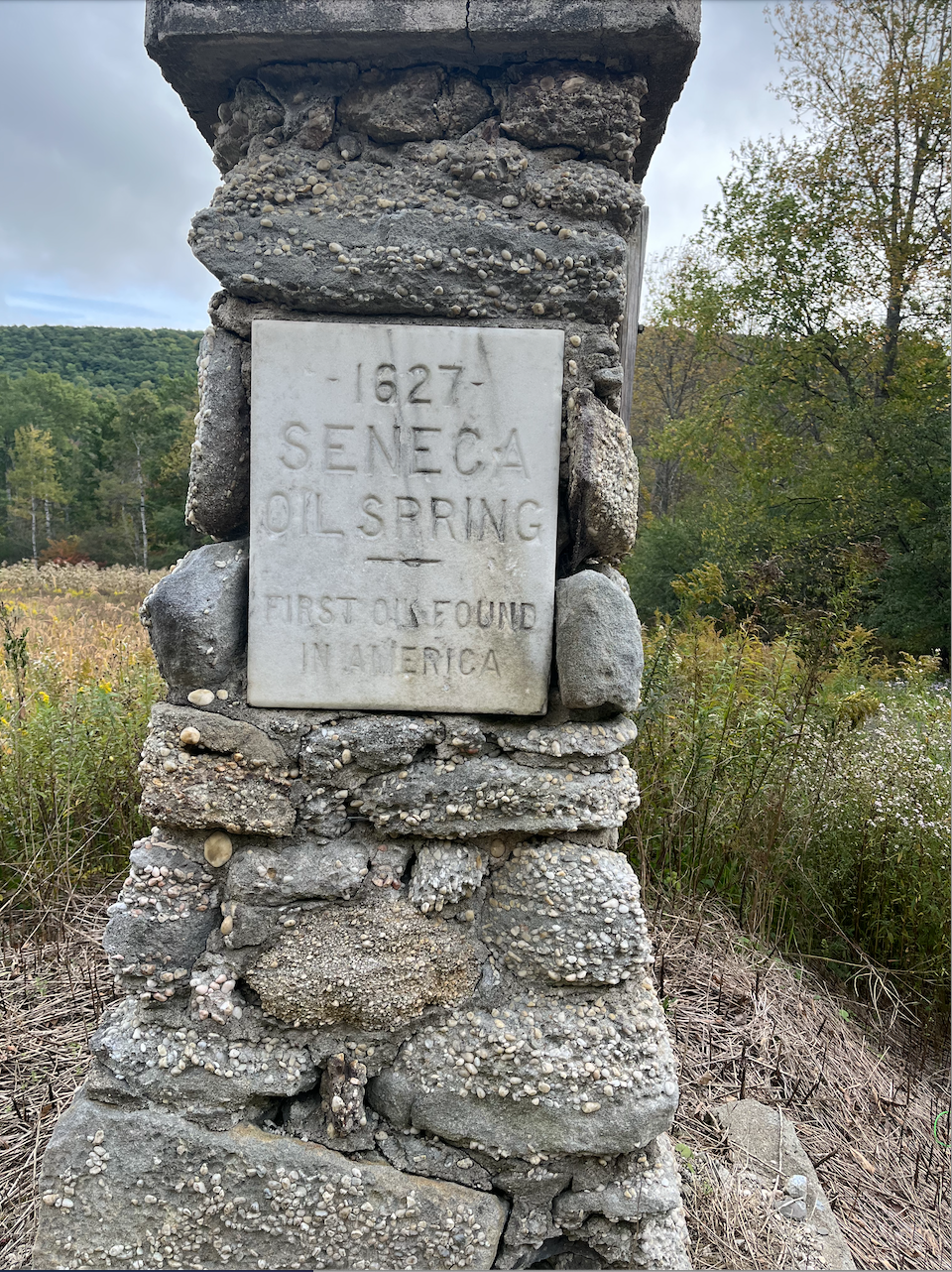 Seneca Oil Spring – Perspectives on the Road